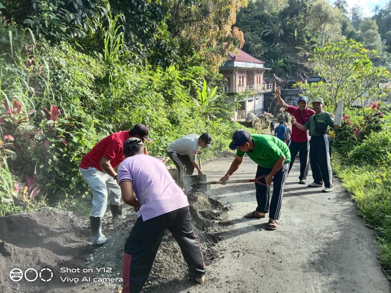 Kegitan Gotong Royong Bersama Warga - Website Desa Sepang